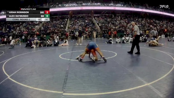 2A 106 lbs Cons. Round 2 - Alex Raymundo, Randleman High School vs ...