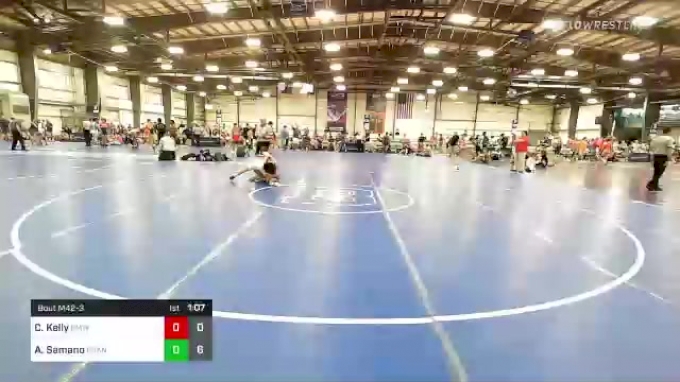 113 lbs Rr Rnd 3 - Christopher Kelly, Gold Medal WC vs Adrian Samano ...