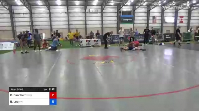 87 kg Quarterfinal - Cornell Beachem, Ohio vs Ben Lee, Viking Wrestling ...