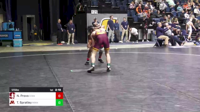 125 lbs Consi Of 4 - Nico Provo, Stanford vs Troy Spratley, Minnesota