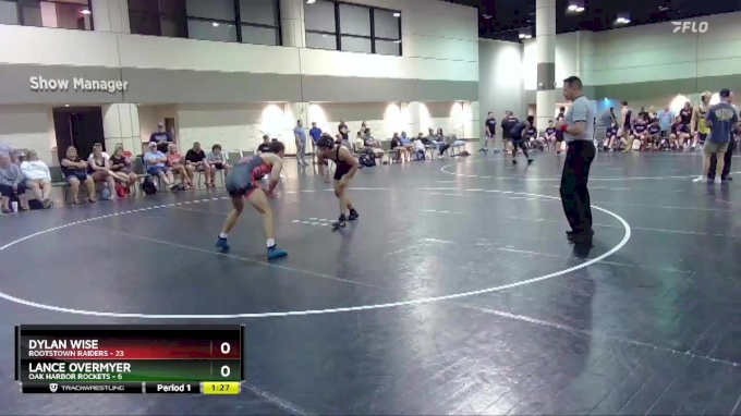 152 lbs Round 2 (16 Team) - Dylan Wise, Rootstown Raiders vs Lance ...