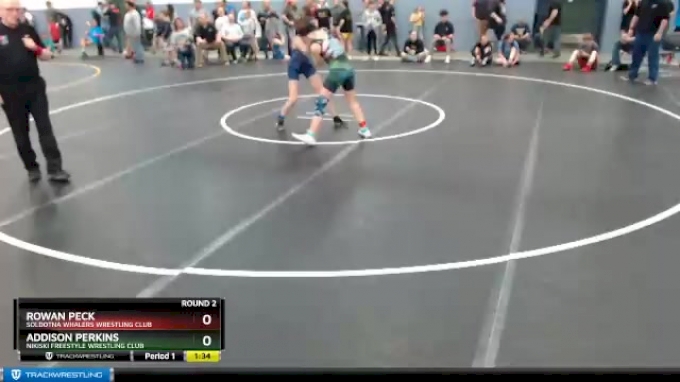 119 lbs Round 2 - Addison Perkins, NIKISKI FREESTYLE WRESTLING CLUB vs ...