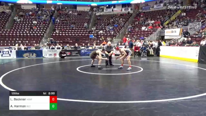 126 lbs Prelims - Lance Beckner, New Oxford vs Andrew Harmon, Beth Catholic