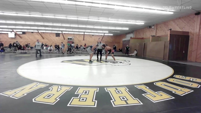 220 lbs Quarterfinal - Elijah Bender, Dansville vs Malachi Walters ...