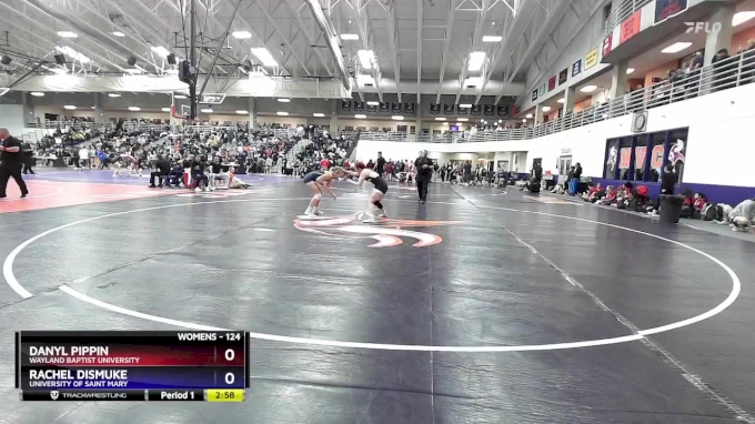 124 lbs Champ. Round 1 - Rachel Dismuke, University Of Saint Mary vs ...