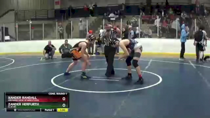 145 lbs Cons. Round 1 - Xander Randall, Orchard View Jr Wrestlers vs ...