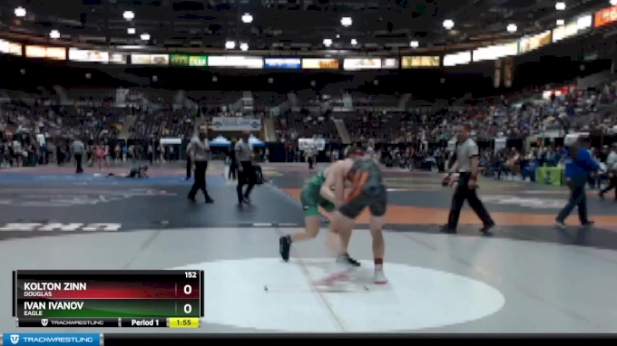 152 lbs Champ. Round 2 - Ivan Ivanov, Eagle vs Kolton Zinn, Douglas