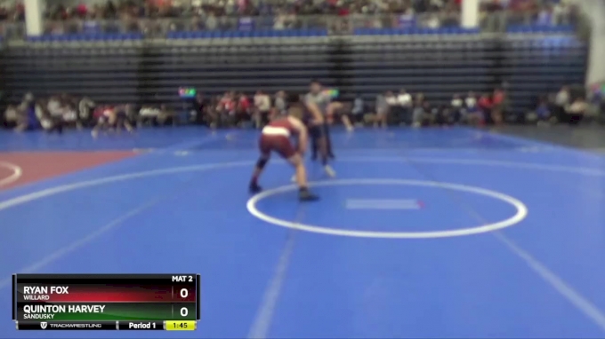 175 lbs Champ. Round 2 - Quinton Harvey, SANDUSKY vs Ryan Fox, WILLARD