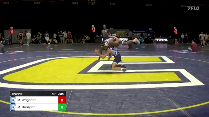 125 lbs Consi Of 16 #2 - Marcus Wright, The Citadel vs Malik Hardy, The ...