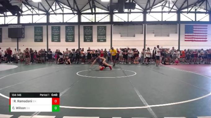 134-146 lbs Cons. Round 2 - Ron Ramadani, DeKalb WC vs Colin Wilson ...
