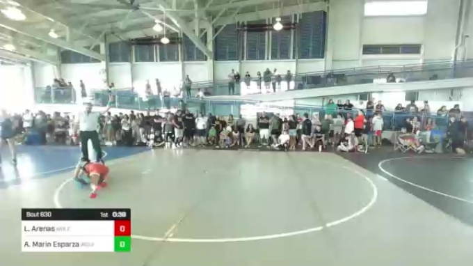 98 lbs Consolation - Logan Arenas, Wolf Pack WC vs Alyssa Marin Esparza ...