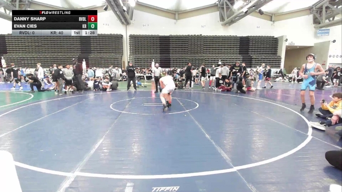 106 lbs Rr Rnd 6 - Danny Sharp, Revival White MS vs Evan Cies, Kraken ...