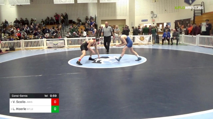 120 lbs Consolation - Vincent Scollo, Jackson Memorial vs Luke Hoerle ...