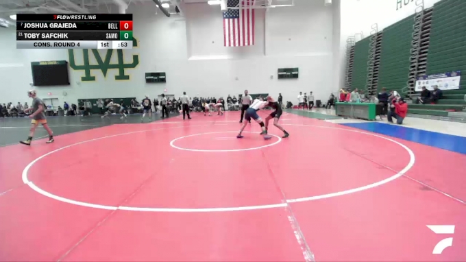 120 lbs Cons. Round 4 - Toby Safchik, Santa Monica vs Joshua Grajeda ...