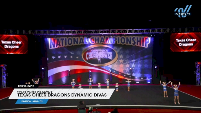 Texas Cheer Dragons - Texas Cheer Dragons Dynamic Divas [2023 L2 Mini - D2 Day 2] 2023 ACP ...