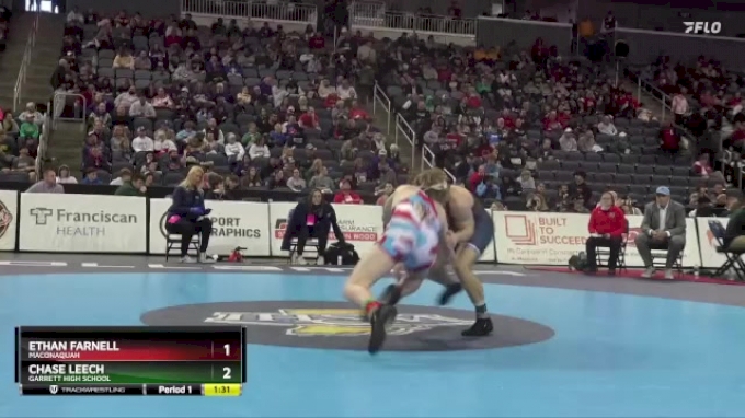 175 lbs Semifinal - Ethan Farnell, Maconaquah vs Chase Leech, Garrett ...