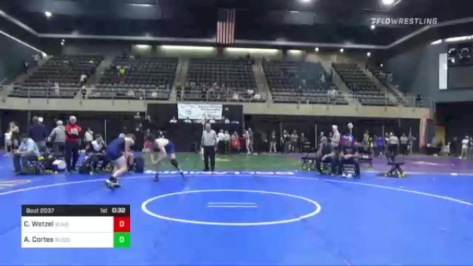 152-A lbs 3rd Place - Connor Wetzel, Sunbury vs Andres Cortes, Woodbury