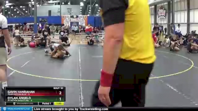 108 lbs Finals (8 Team) - Gavin Hanrahan, Team Gotcha Blue vs Dylan ...