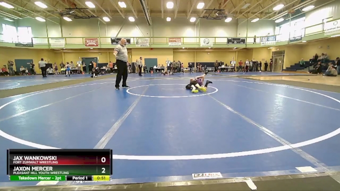55 lbs 1st Place Match - Jax Wankowski, Fort Zumwalt Wrestling vs Jaxon ...