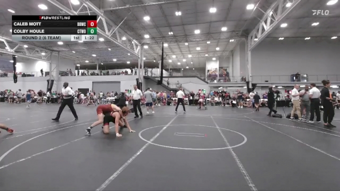 157 lbs Round 2 (6 Team) - Colby Houle, CTWHALE ORCA vs Caleb Mott ...