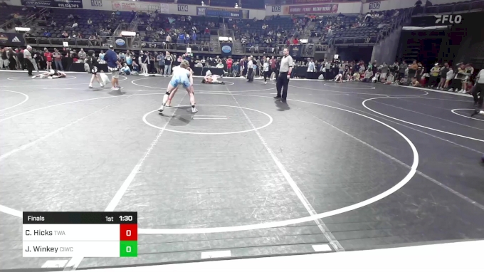 174 lbs Final - Chase Hicks, Terminator Wrestling Academy vs Jackson ...