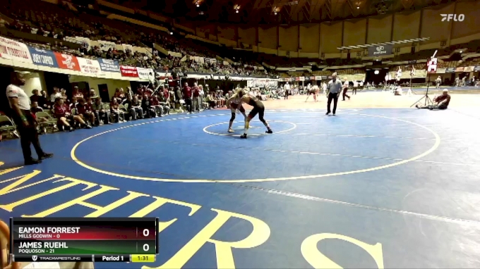132 lbs Placement (16 Team) - Eamon Forrest, Mills Godwin vs James ...