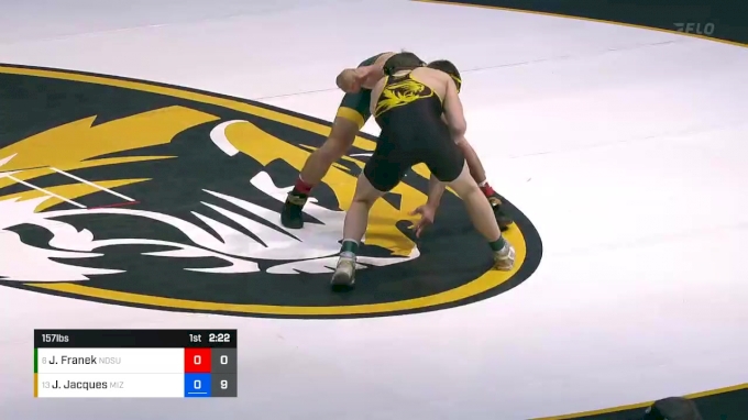 157 lbs Dual - Jared Franek, KickbuttU vs Jarrett Jacques, PinDown