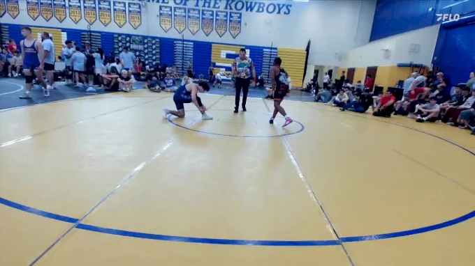144 lbs Champ Round 1 (16 Team) - Jaiden Oliver, Alpha Dogs vs Evan ...