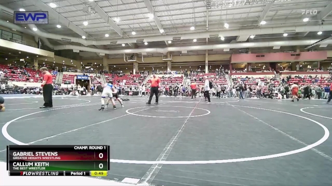 95 lbs Champ. Round 2 - Callum Keith, The Best Wrestler vs Gabriel ...