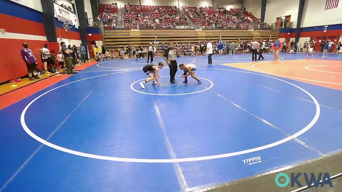 88 lbs Rr Rnd 1 - Maximus Carter, R.A.W. vs Cayden Scott, R.A.W.