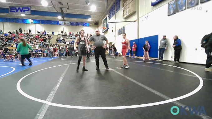 120 lbs Quarterfinal - Teddy Galligher, Barnsdall vs Gus Strick ...