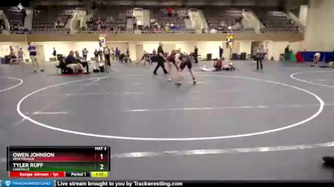 165 lbs 1st Place Match - Tyler Ruff, Lakeville vs Owen Johnson, New Prague