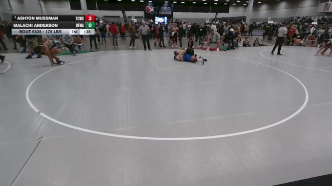 175 lbs Quarters - Malachi Anderson, Berge Elite Wrestling Academy vs ...