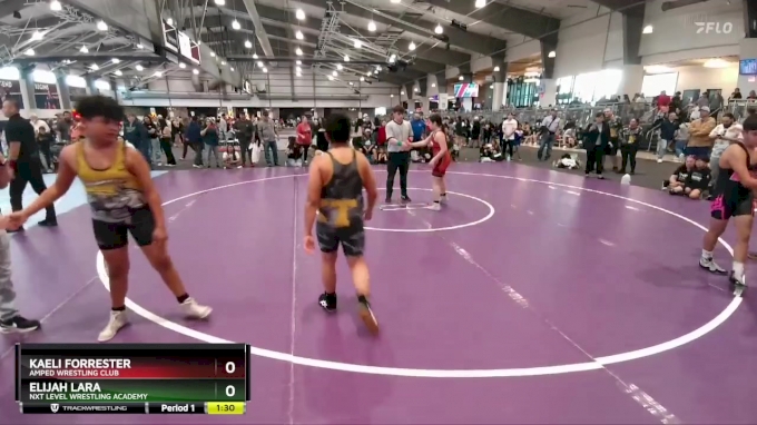 135 lbs Semifinal - Elijah Lara, NXT Level Wrestling Academy vs Kaeli ...