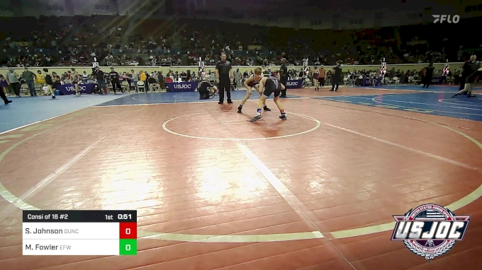 88 lbs Consi Of 16 #2 - Samuel Johnson, Duncan Demon Wrestling vs Mason ...