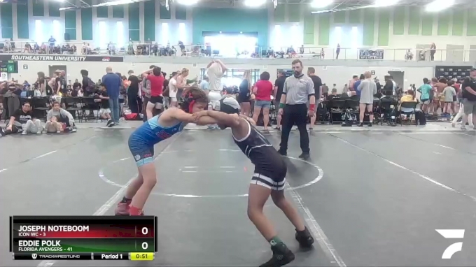 78 lbs Round 7 (8 Team) - Eddie Polk, Florida Avengers vs Joseph ...