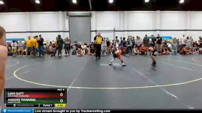 41/44 Round 1 - Anders Manning, Unattached vs Liam Gatt, Backyard Brawlers