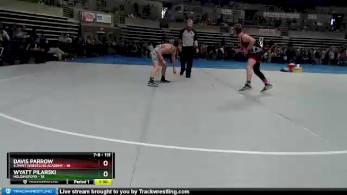 115 lbs 1st Place Match - Davis Parrow, Summit Wrestling Academy vs ...