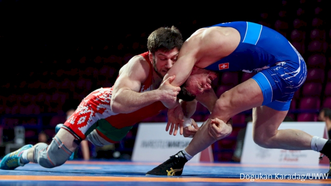 92 kg Semifinal - Hajy RAJABAU (BLR) vs Samuel SCHERRER (SUI)
