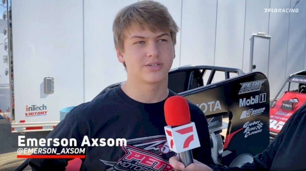 Emerson Axsom | FloRacing | Racing