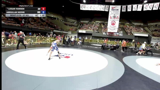 57 kg Quarters - Logan Hansen, Simi Valley Vandals vs Abdullah Noori ...