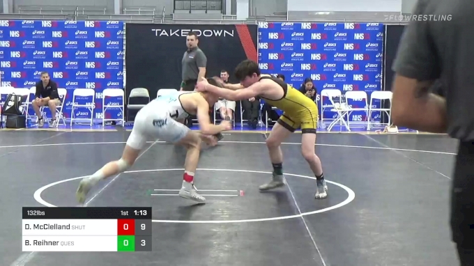 132 lbs Semifinal - David McClelland, Team Shutt Matty S vs Blake ...
