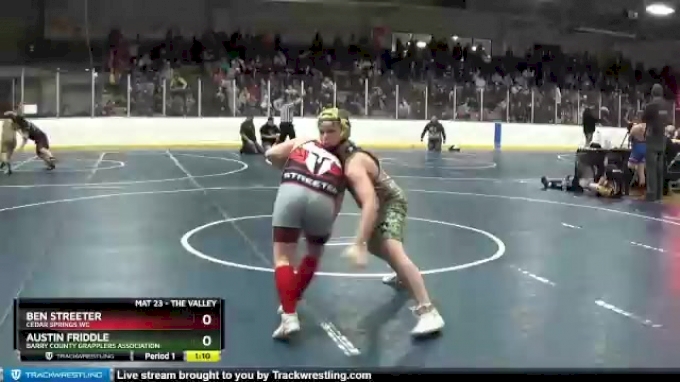 130 lbs Cons. Round 3 - Austin Friddle, Barry County Grapplers ...