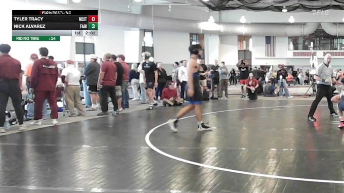 157 lbs Round Of 16 - Tyler Tracy, NC State vs Nick Alvarez, Franklin ...