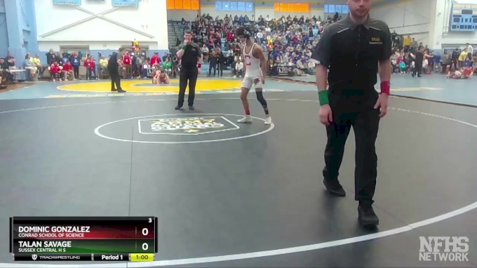 132 lbs Cons. Round 2 - Dominic Gonzalez, Conrad School Of Science vs ...