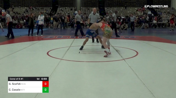119 lbs Consi Of 8 #1 - Giovanni Scafidi, Rhino Wrestling vs Chris ...