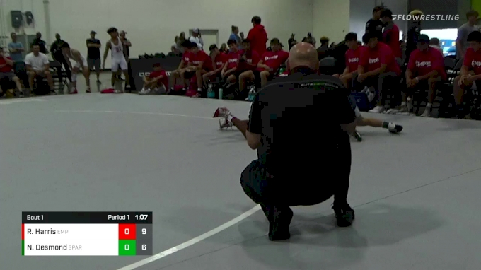 120 lbs Round 1 (6 Team) - Nathan Desmond, Spartan RTC Elite/BOTE vs ...