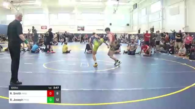 120 lbs Round 5 - Ryan Smith, Arsenal W. C. vs Ryder Joseph, Phoenix ...