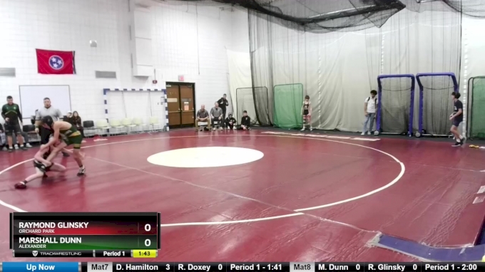 101 lbs Champ. Round 1 - Marshall Dunn, Alexander vs Raymond Glinsky ...