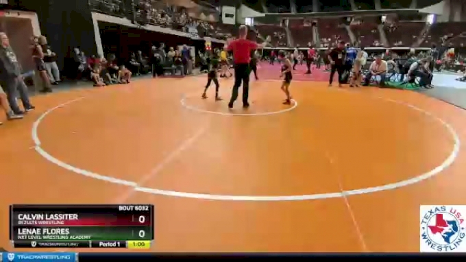 58 lbs 2nd Place Match - Lenae Flores, NXT Level Wrestling Academy vs ...